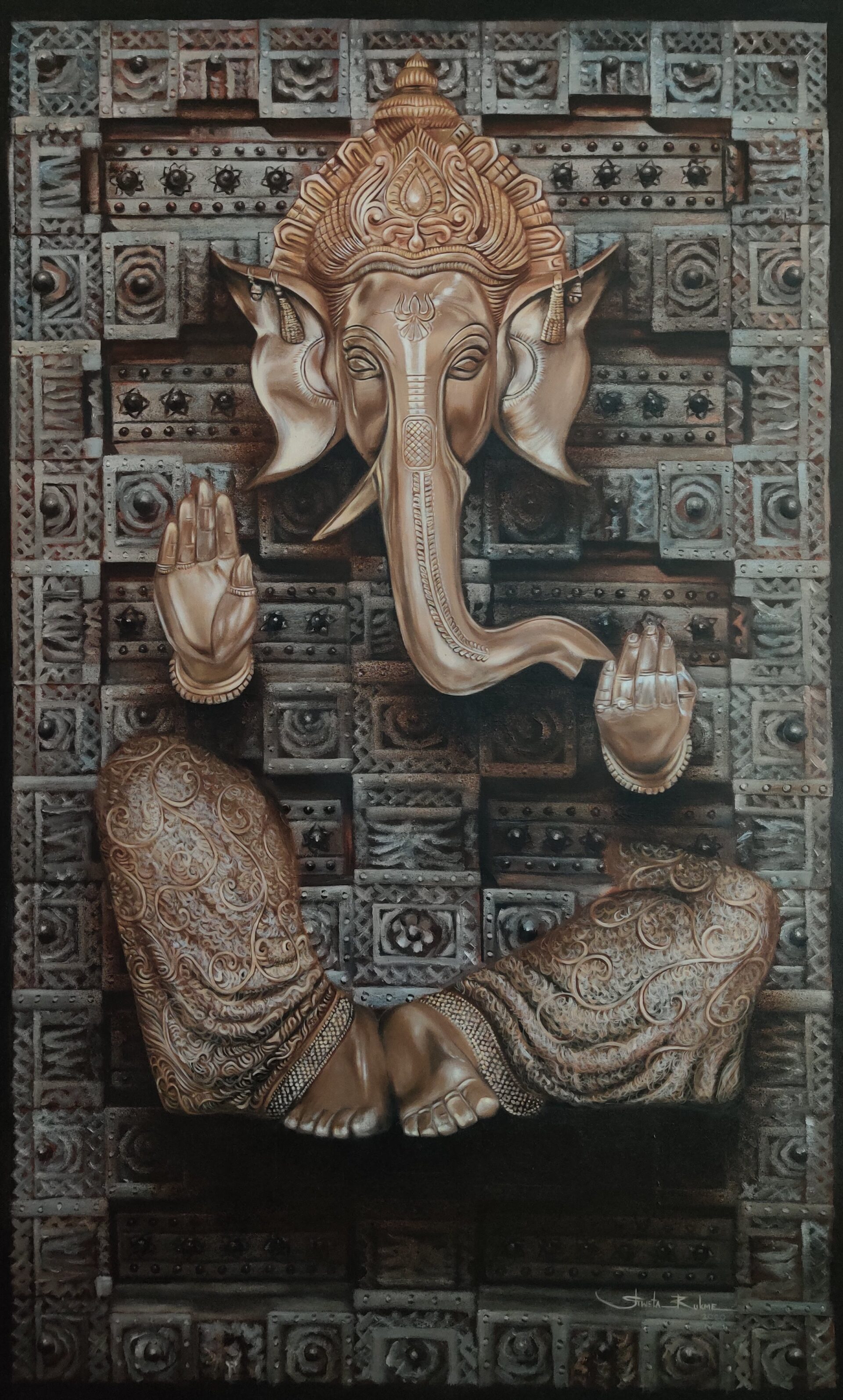 5 Unique Ganesha Paintings That Redefine Contemporary Art - Art Blogs ...